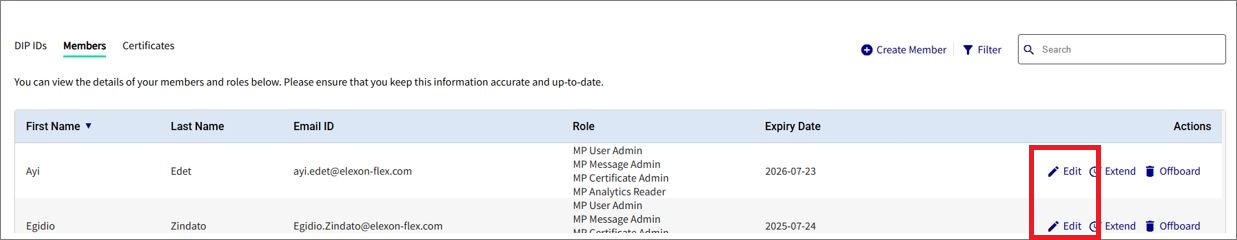 Step 2: Managing your company's users within DIP - Elexon