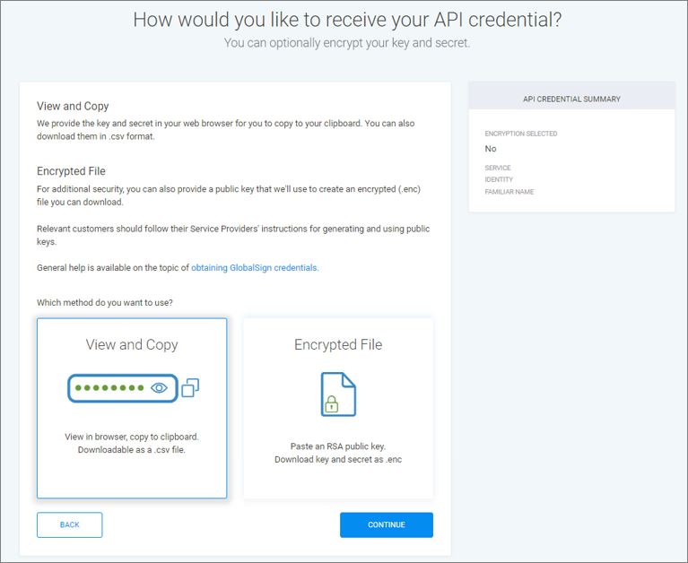 Step 3: Managing your GlobalSign account as part of DIP - Elexon