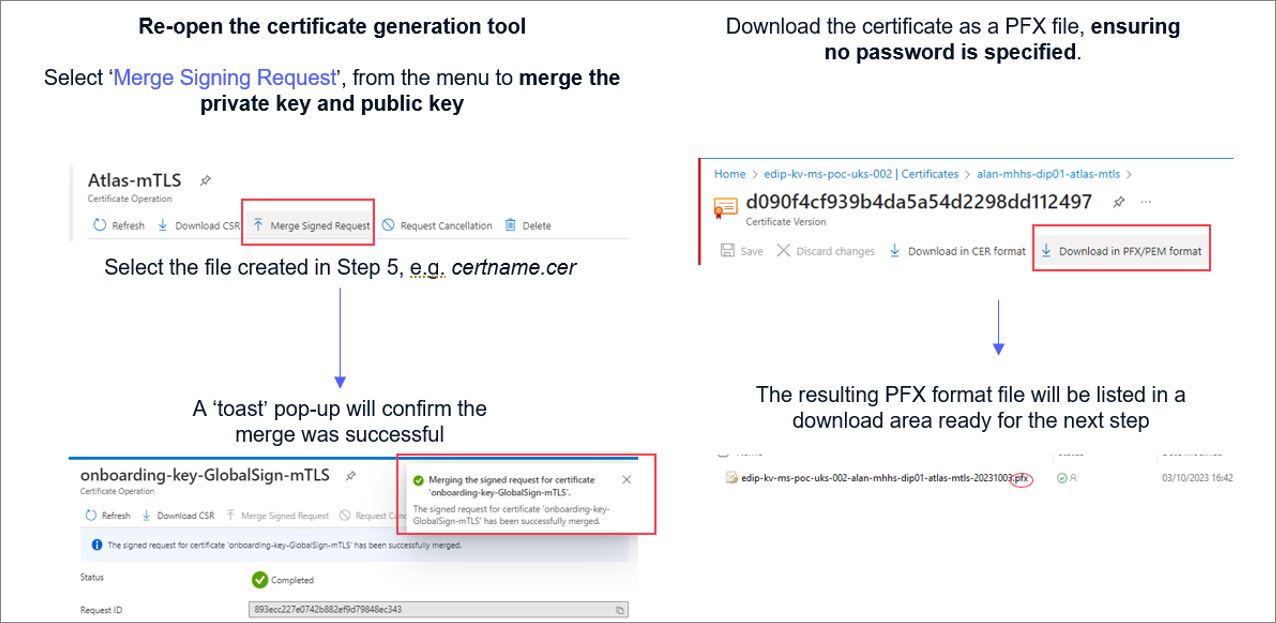 Step 3: Managing your GlobalSign account as part of DIP - Elexon